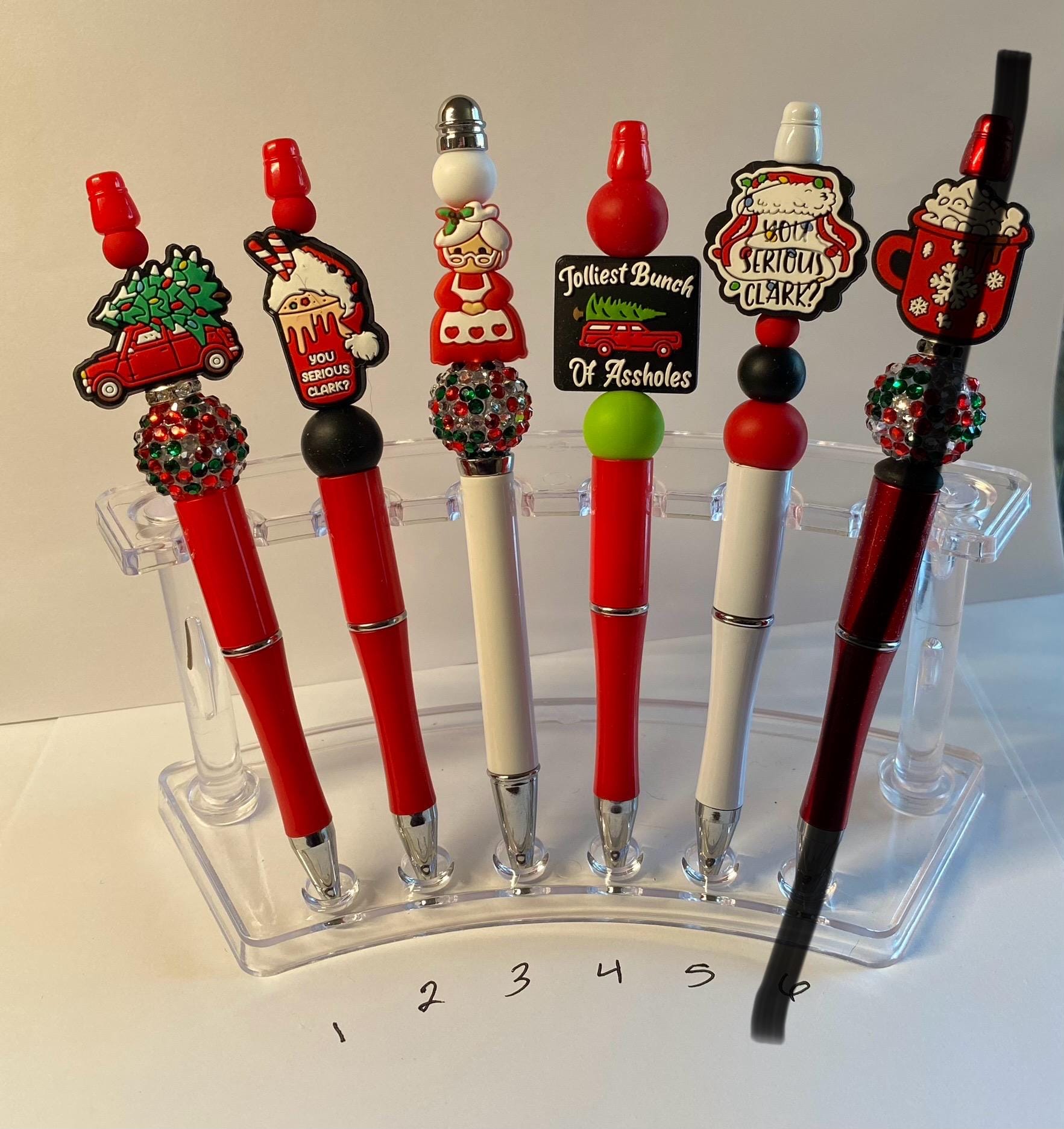 Beaded Christmas Pen - Etsy