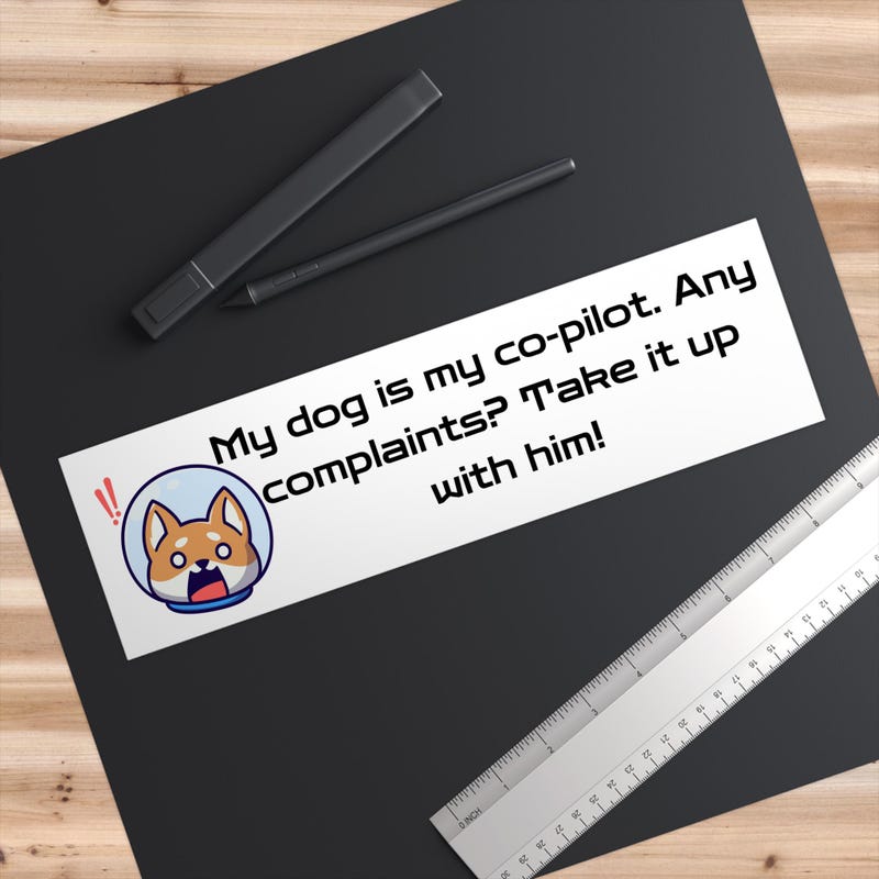 My Dog is My Copilot - Etsy