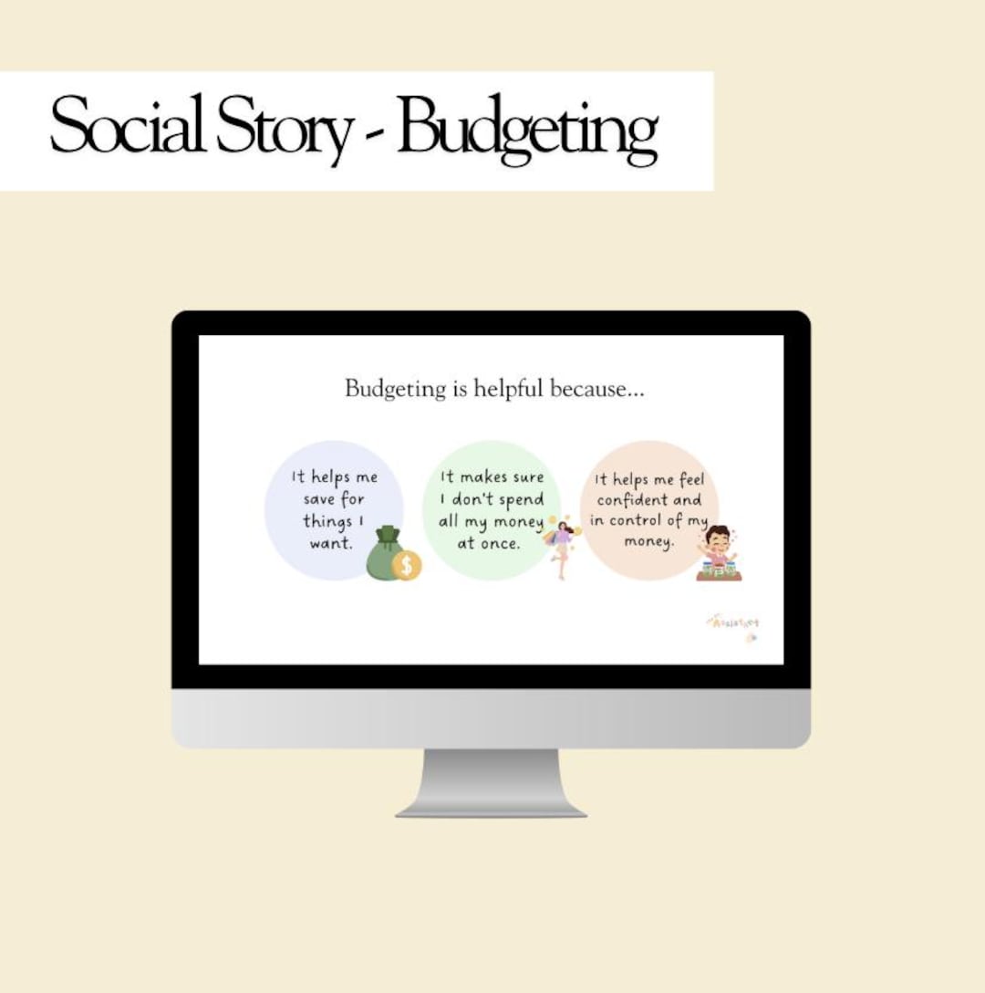 Social Story - Budgeting - Etsy