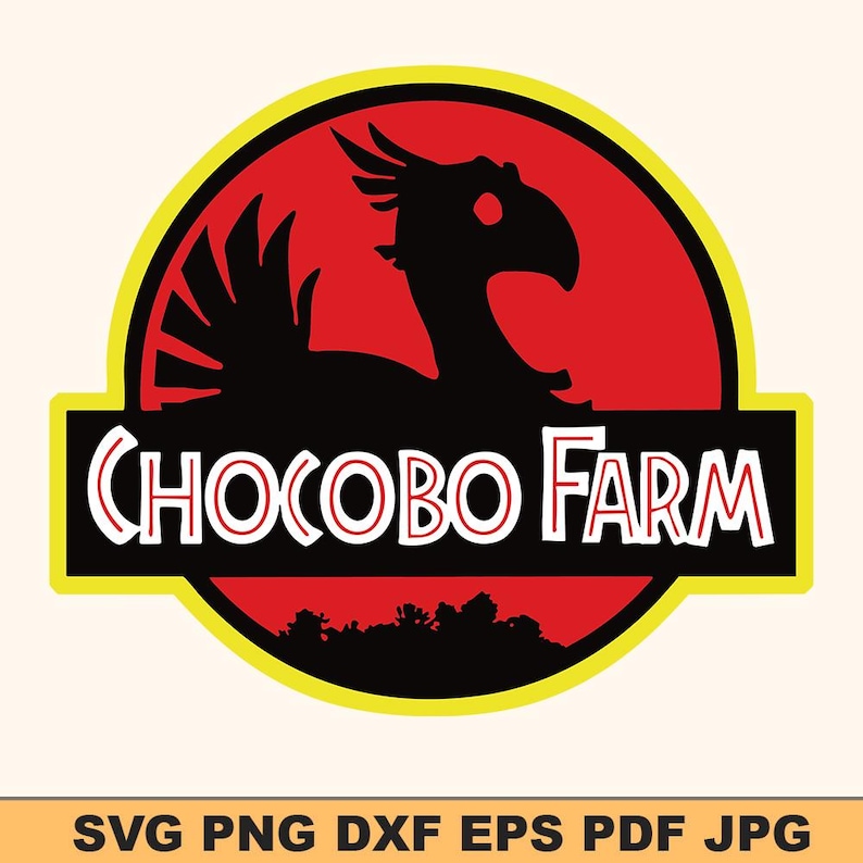 Chocobo Svg | Final Fantasy Svg Design | Cute Gaming Bird Svg | Digital ...