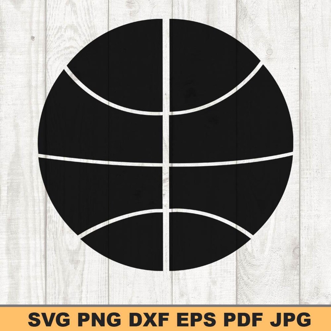 Basketball Ball Digital File SVG DXF PNG File - Etsy