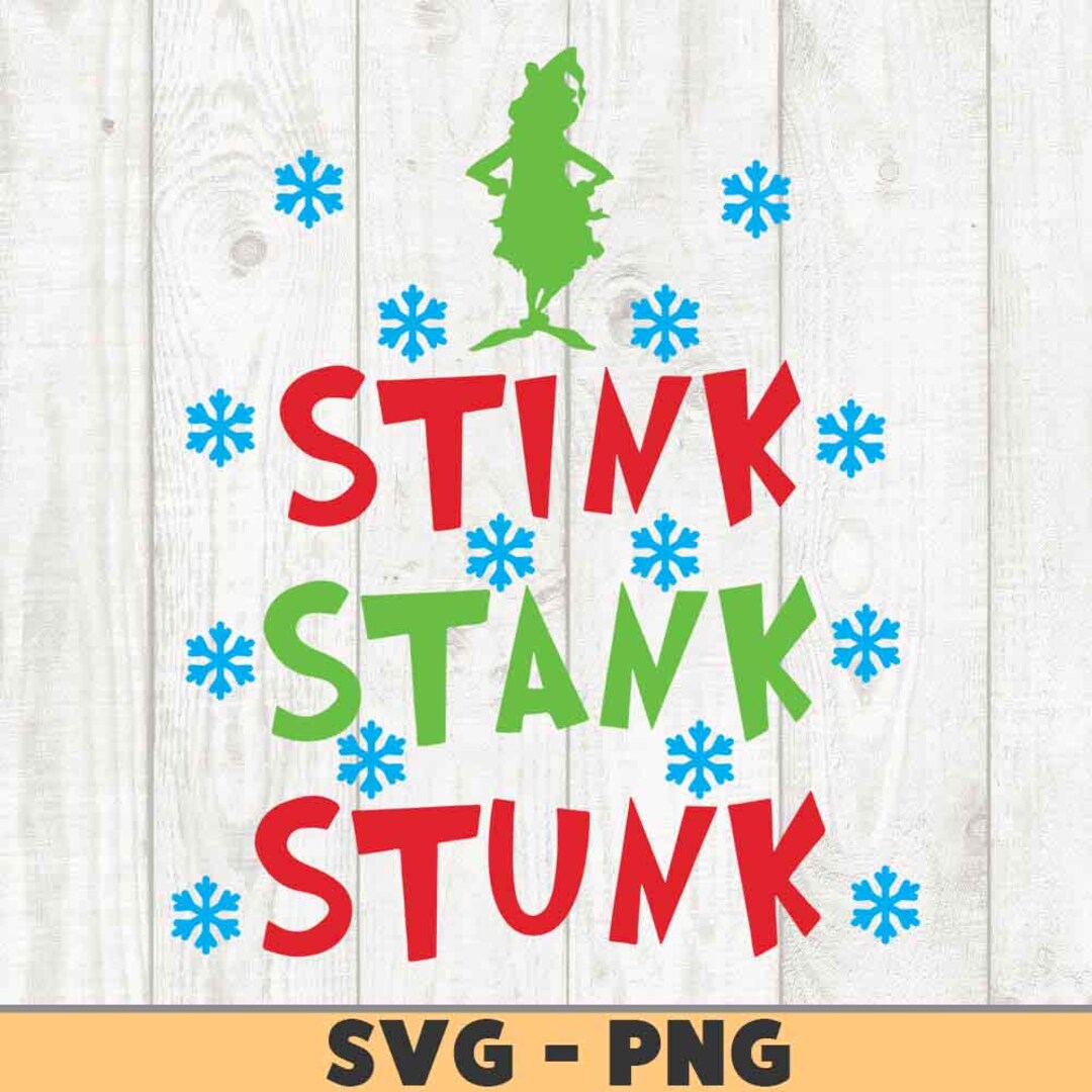 Stink Stank Stunk SVG DXF PNG Digital File Cut File Clipart - Etsy