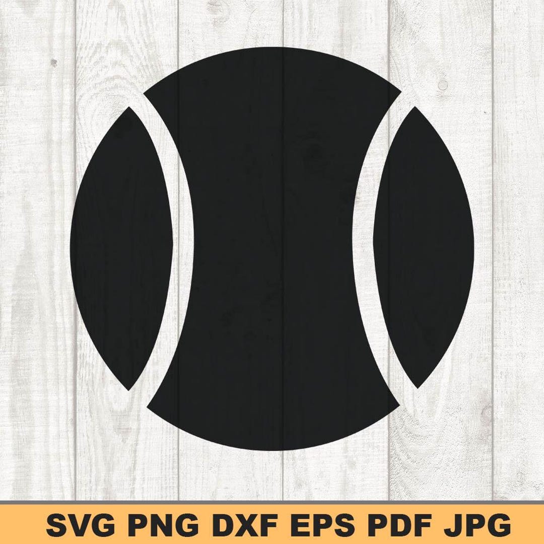 Tennis Ball Digital File SVG DXF PNG File - Etsy