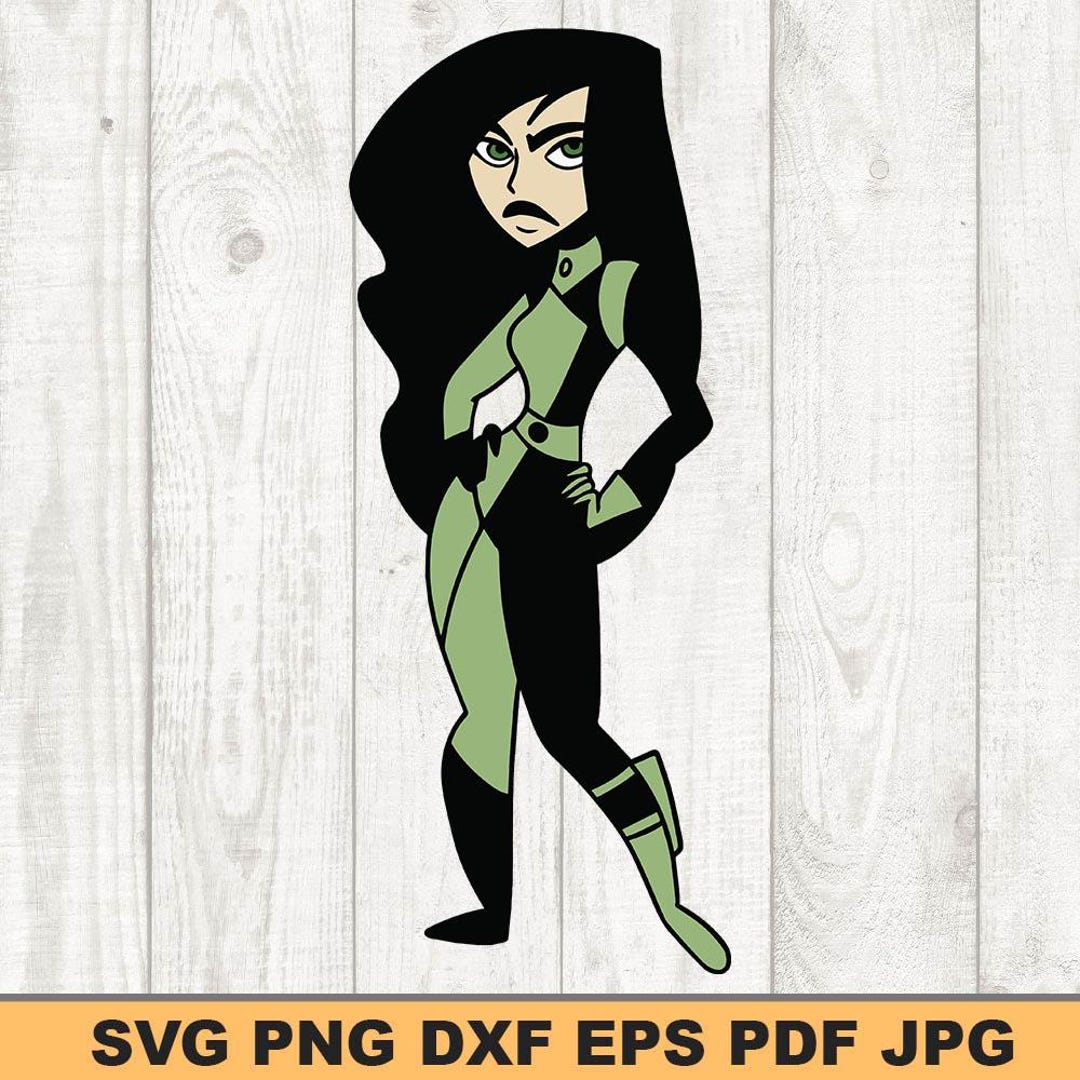 Shego SVG DXF PNG Digital File Cut File Clipart - Etsy