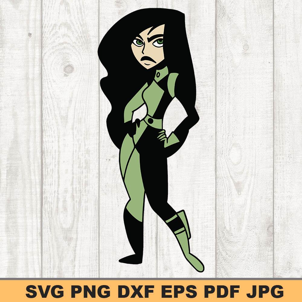 Shego SVG DXF PNG Digital File Cut File Clipart - Etsy