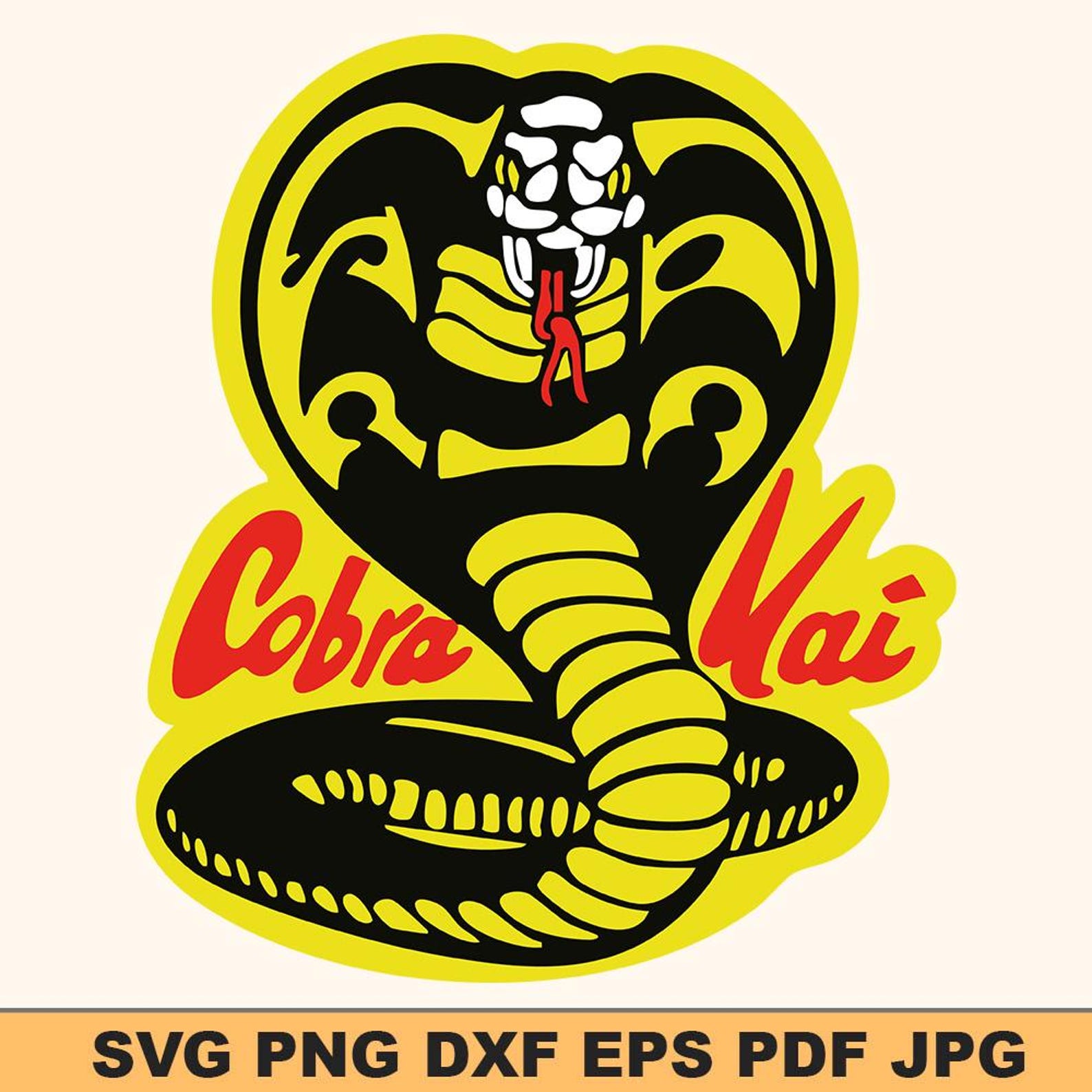 Cobra Kai Svg | Karate Dojo Svg Design | Martial Arts Inspired Svg ...