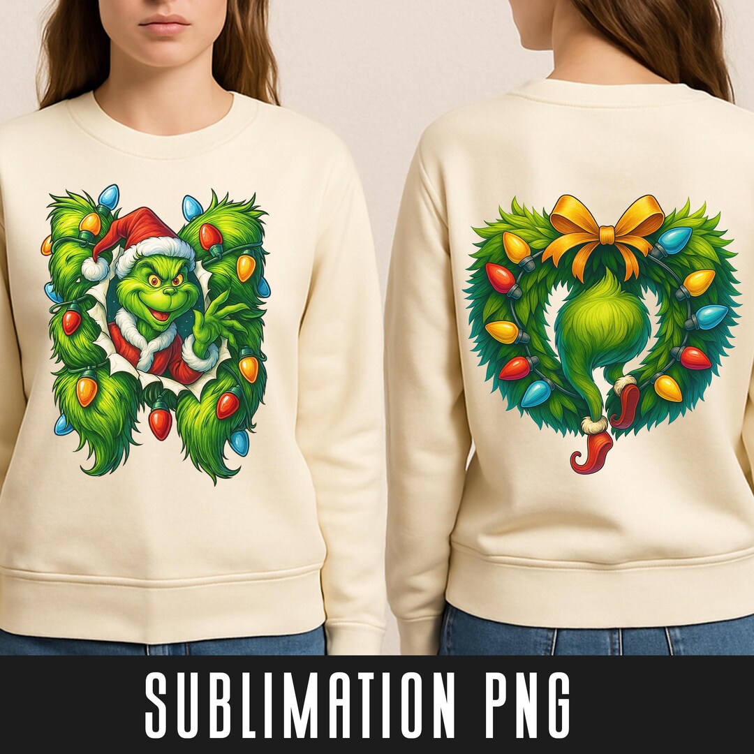 Grinch PNG, Grinch, Grinchsvg, Christmassvg, ADHD, Attentiondeficit ...