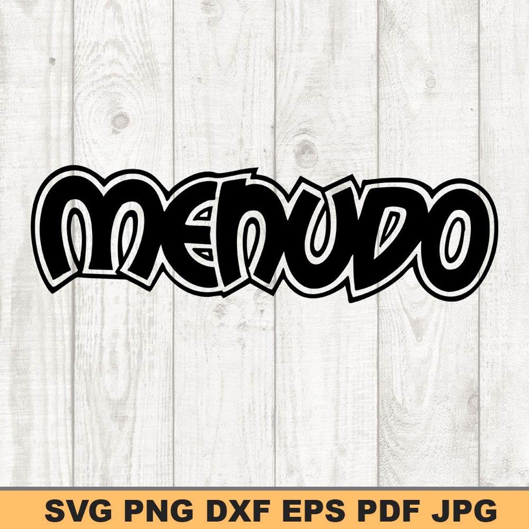 Menudo SVG DXF PNG Digital File Cut File Clipart - Etsy
