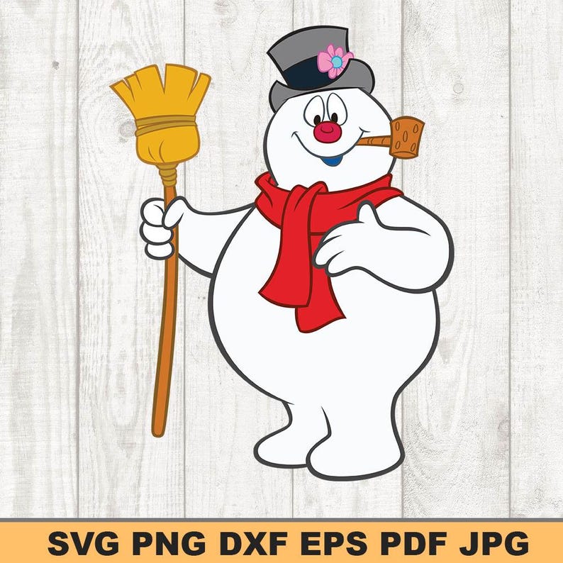 Frosty Digital File SVG DXF PNG File - Etsy