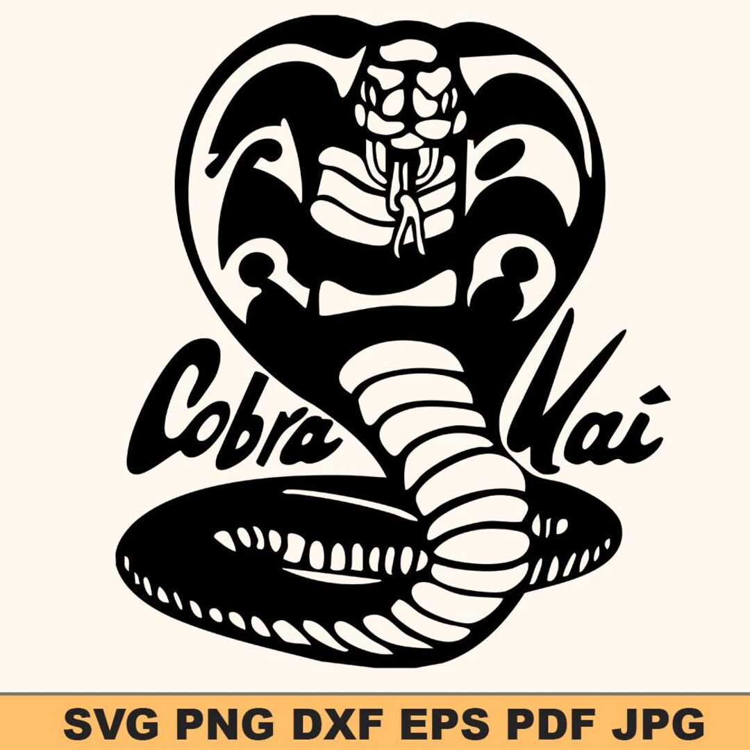 Cobra Kai Svg | Karate Dojo Svg Design | Martial Arts Inspired Svg ...