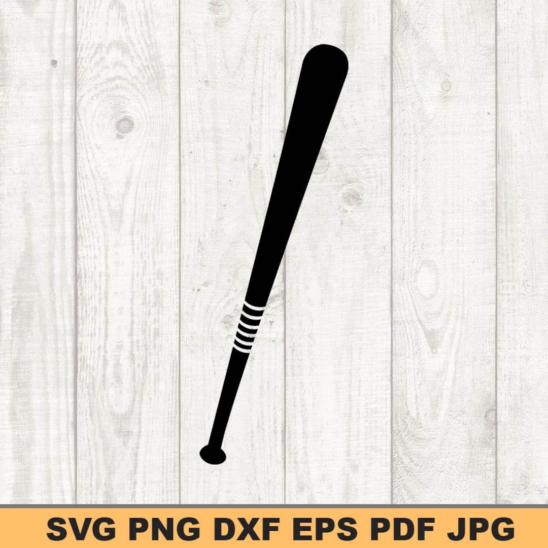 Baseball Bat Digital File SVG DXF PNG File - Etsy