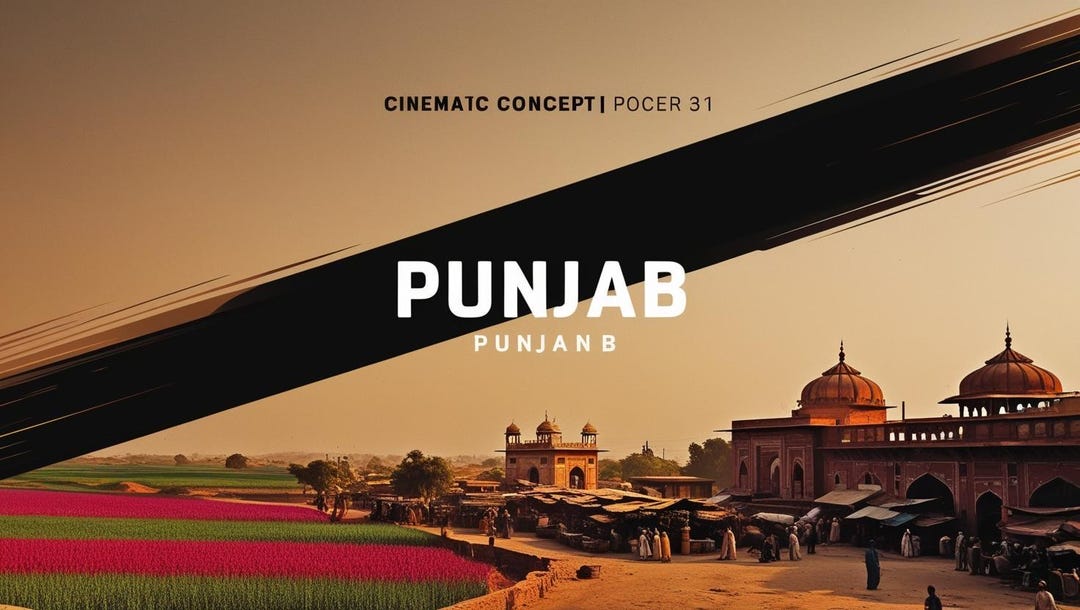 Punjab Printable Poster - Etsy