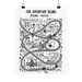 Personalized Relationship Map: Custom Illustrated Couple's Journey ...