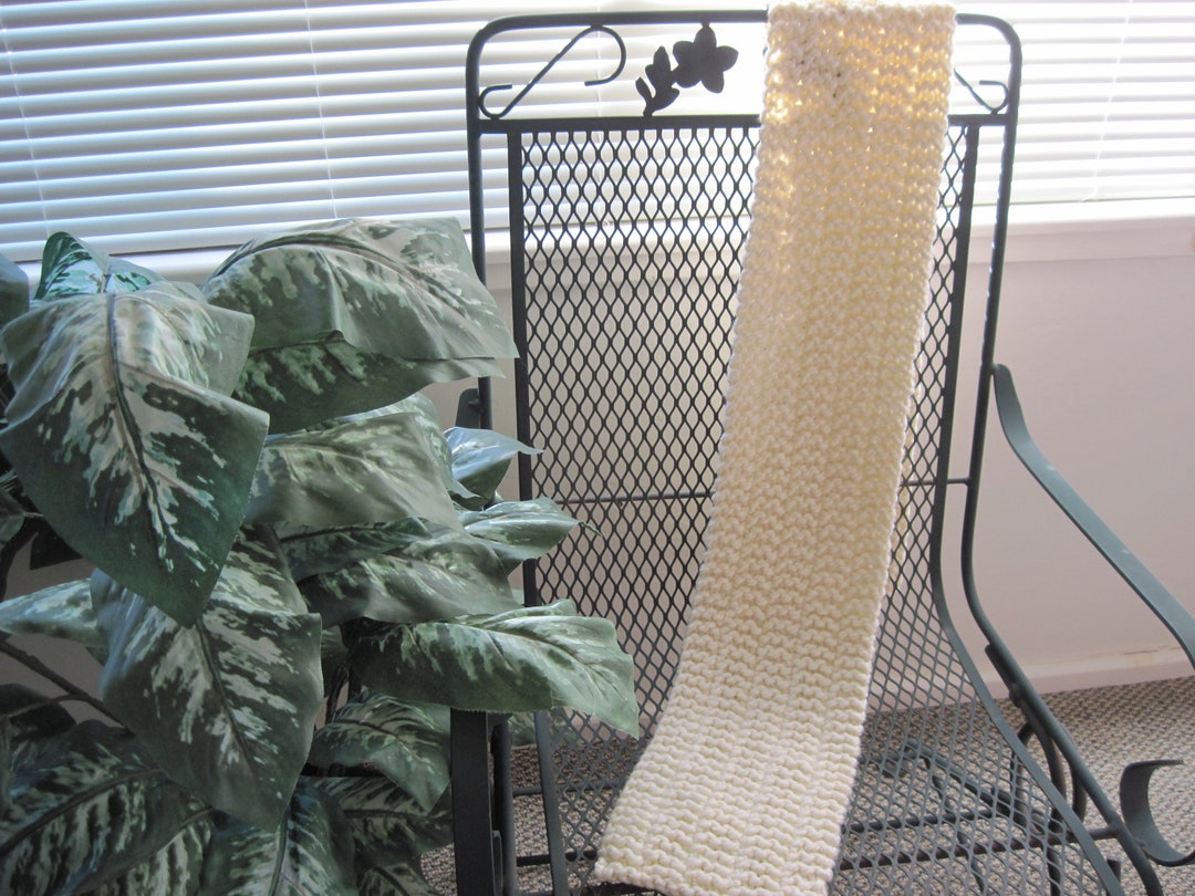 Off White Side Line Bulky Scarf - Etsy