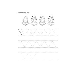 36 Printable Line Tracing Worksheets for Preschoolers | Kindergarten ...