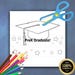 Preschool Graduation Cap Crown Printable - Grad Headband Activity for ...