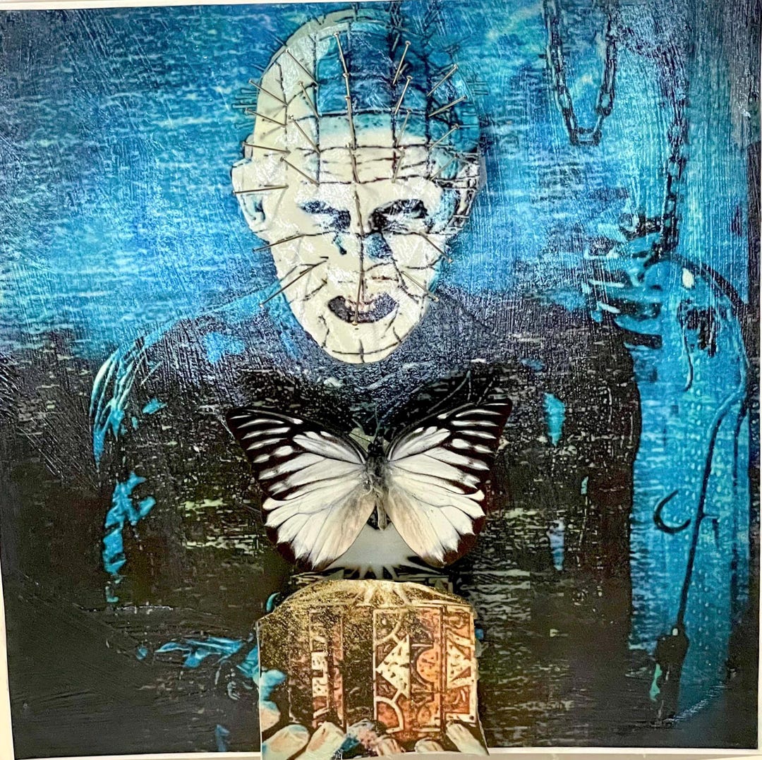 Pinhead, Hellraiser Pinned Butterfly Art, 3D - Etsy