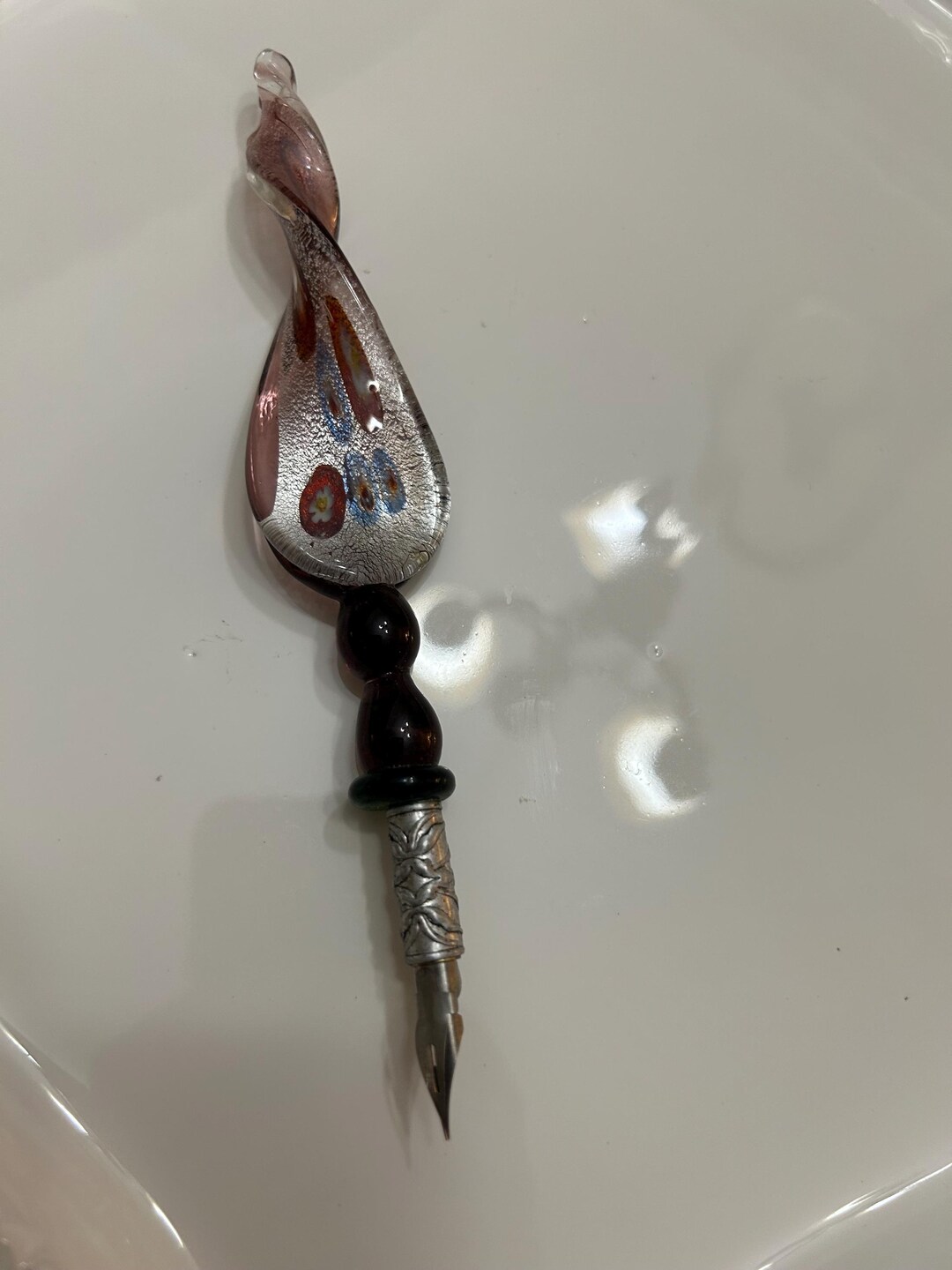 Murano Glass Calligraphy Pen - Etsy