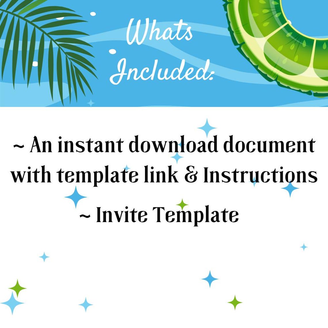 Pool Party Invitation - Etsy