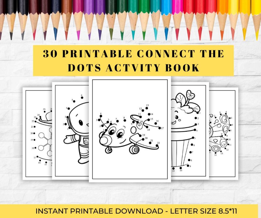 Connect the Dots: Creative Pathways to Fun, Educational Fun Worksheets ...