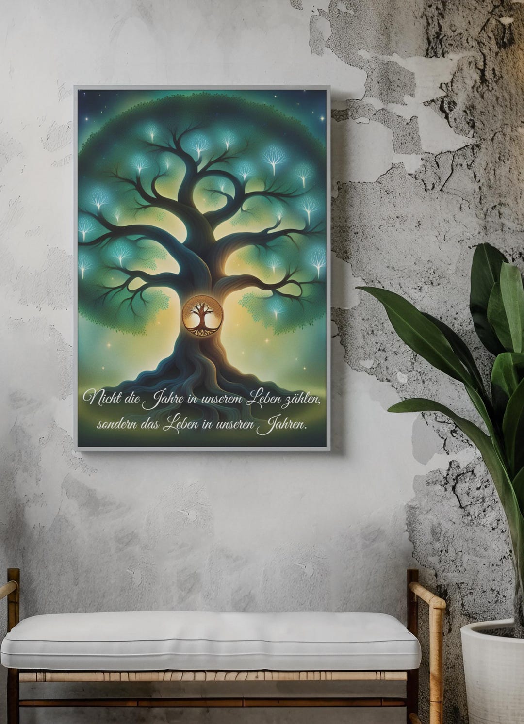 Digital Poster Tree of Life With Saying Digital Download Thoughtful ...