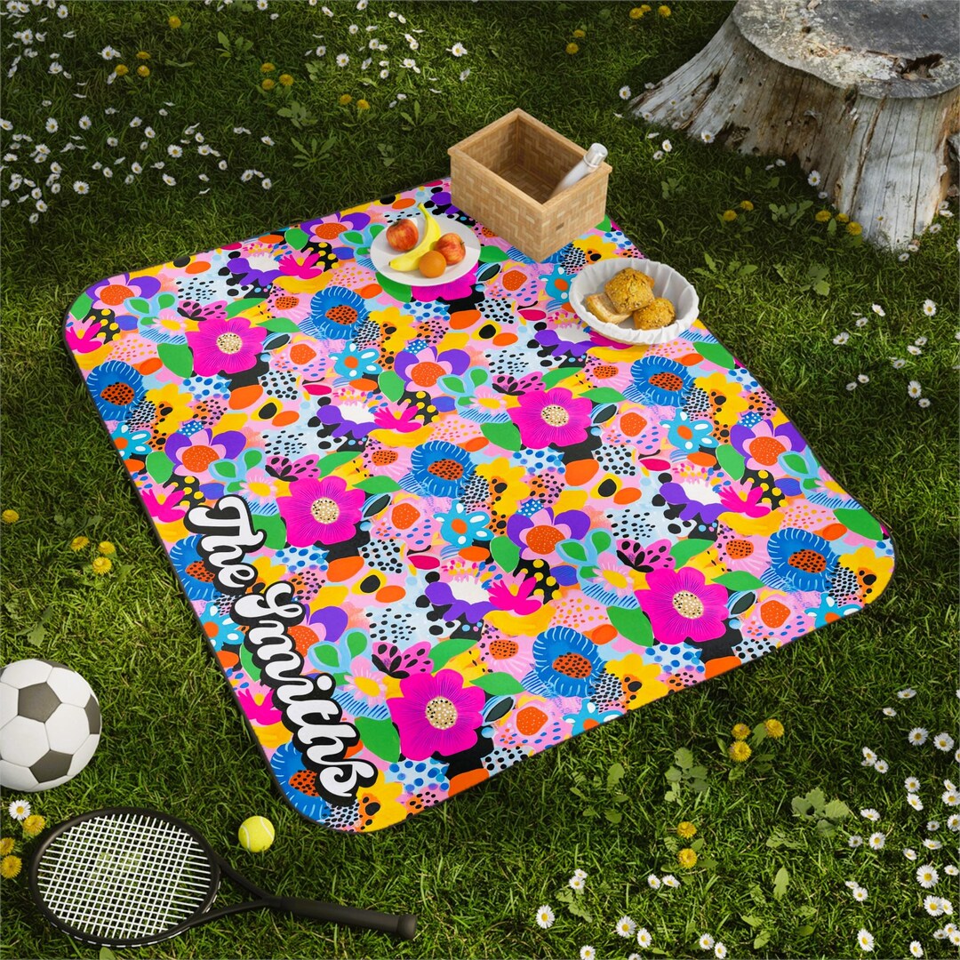 Custom Picnic Blanket, Best Friend Gift, Concert Blanket, Custom Beach ...