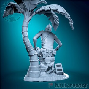 Thug Hand Painted 3D Printed Collectible Statue - Unique Home Decor ...