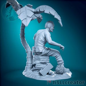Thug Hand Painted 3D Printed Collectible Statue - Unique Home Decor ...