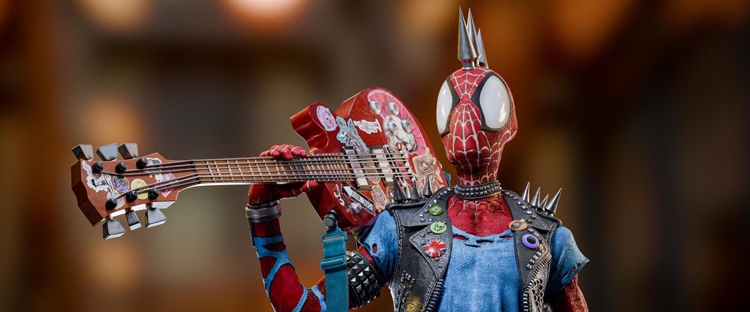 Arachne Punk 3D Printed Collectible Statue - Unique Spider-inspired Art ...