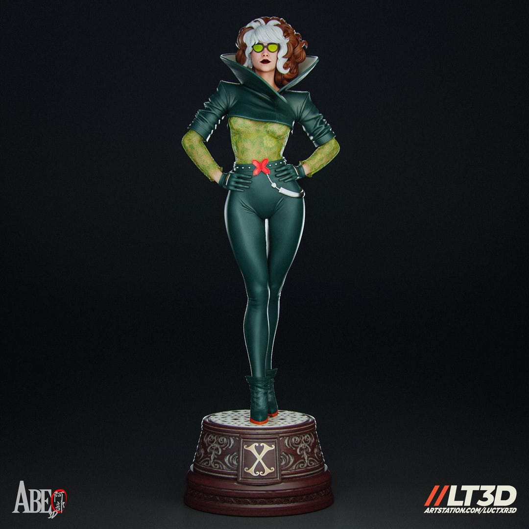 Rogue Hellfire Gala 3d Print Collectible Miniature Statue Figure Gift ...