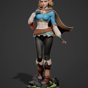 Princess Ze Collectible Statue Hand-painted 3D Resin Figure - Ready-to ...