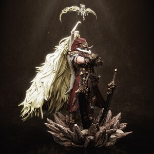 Starscourge Radahn Hand-painted 3D Resin Statue - Elden Ring ...