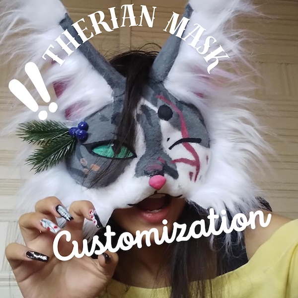 Therian Masks Therian - Etsy