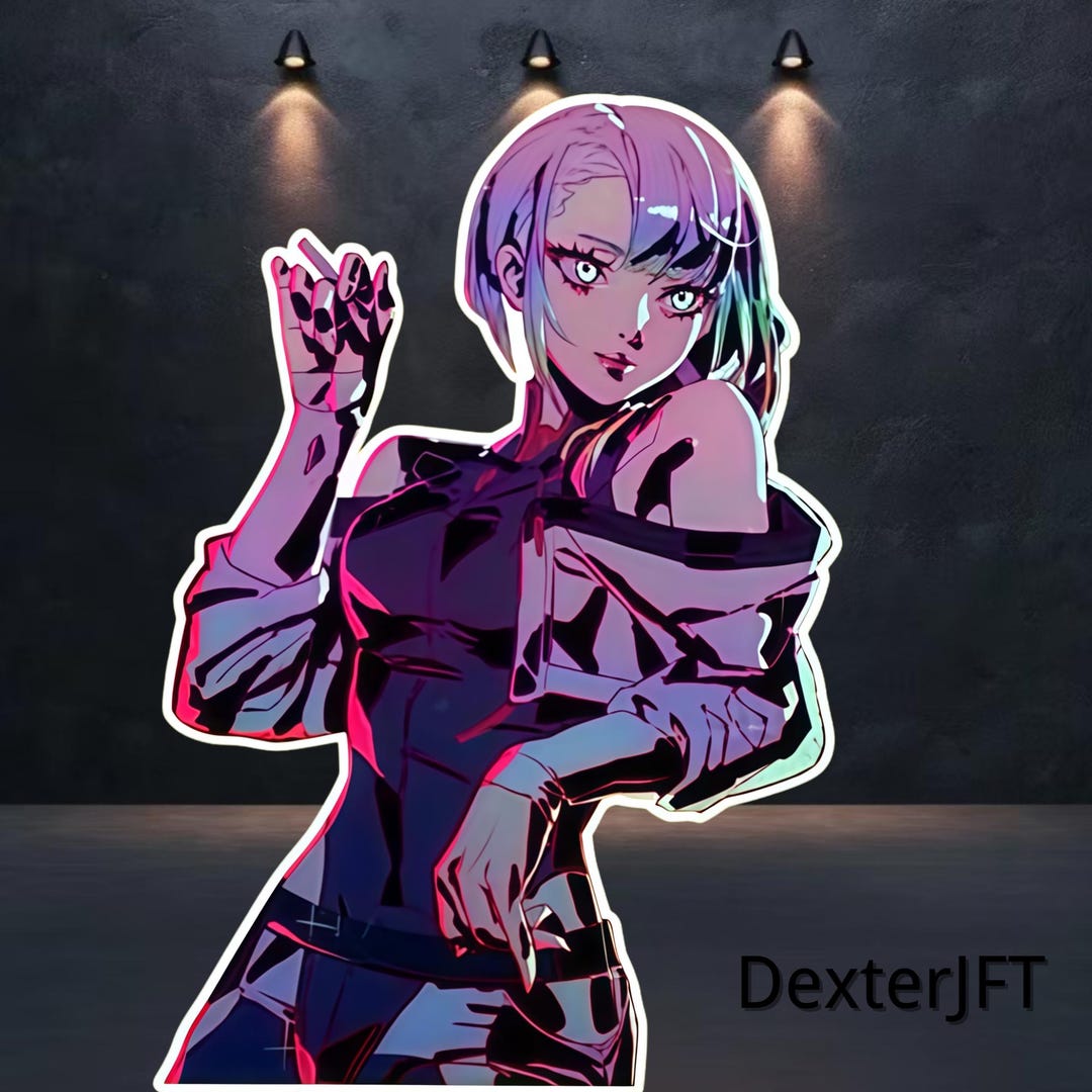 Cyberpunk: Edgerunners Stickers, Reflective Car Stickers, Anime ...