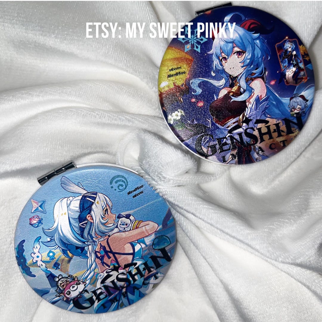 Pocket Mirror Genshin Impact - Etsy
