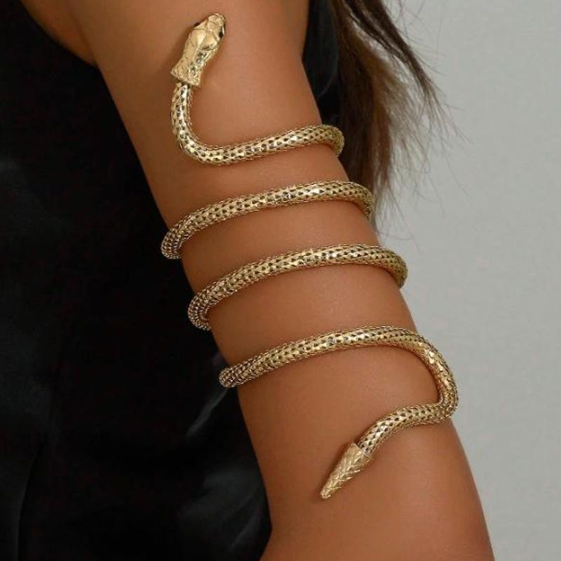 Snake Arm Cuff - Etsy