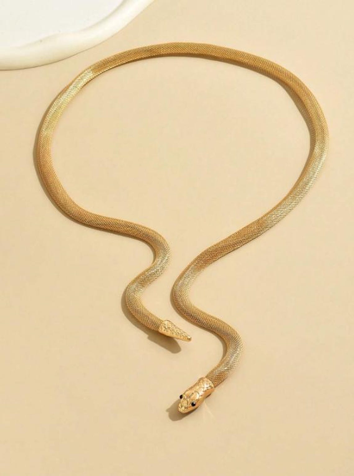 Bendable Snake Bracelet, Adjustable Gold Snake Arm Bracelet, Party ...