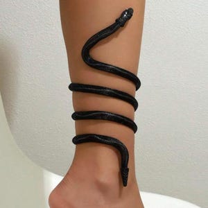 Bendable Snake Bracelet, Adjustable Gold Snake Arm Bracelet, Party ...