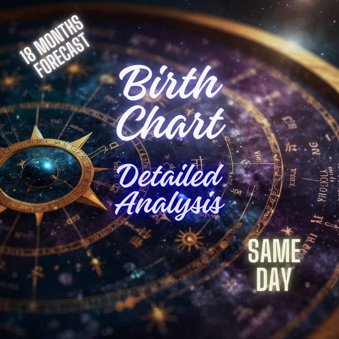 Personalized Natal Chart Reading | Astrology Report | Birth Chart ...