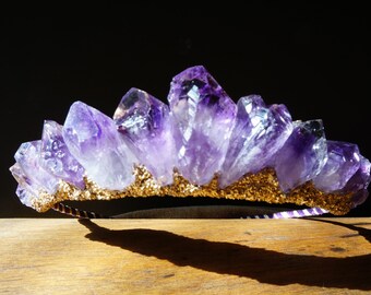 Amethyst Crown - Etsy