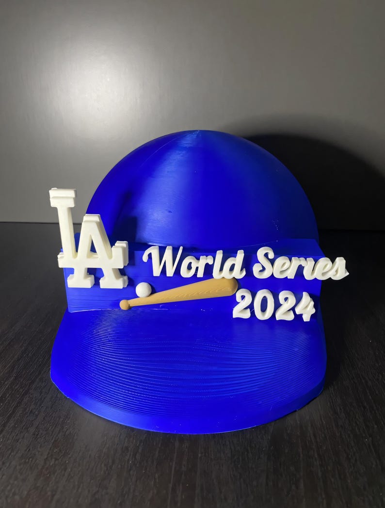 2024 World Series Dodgers Hat 3D Printed Commemorative Cap Unique Los ...