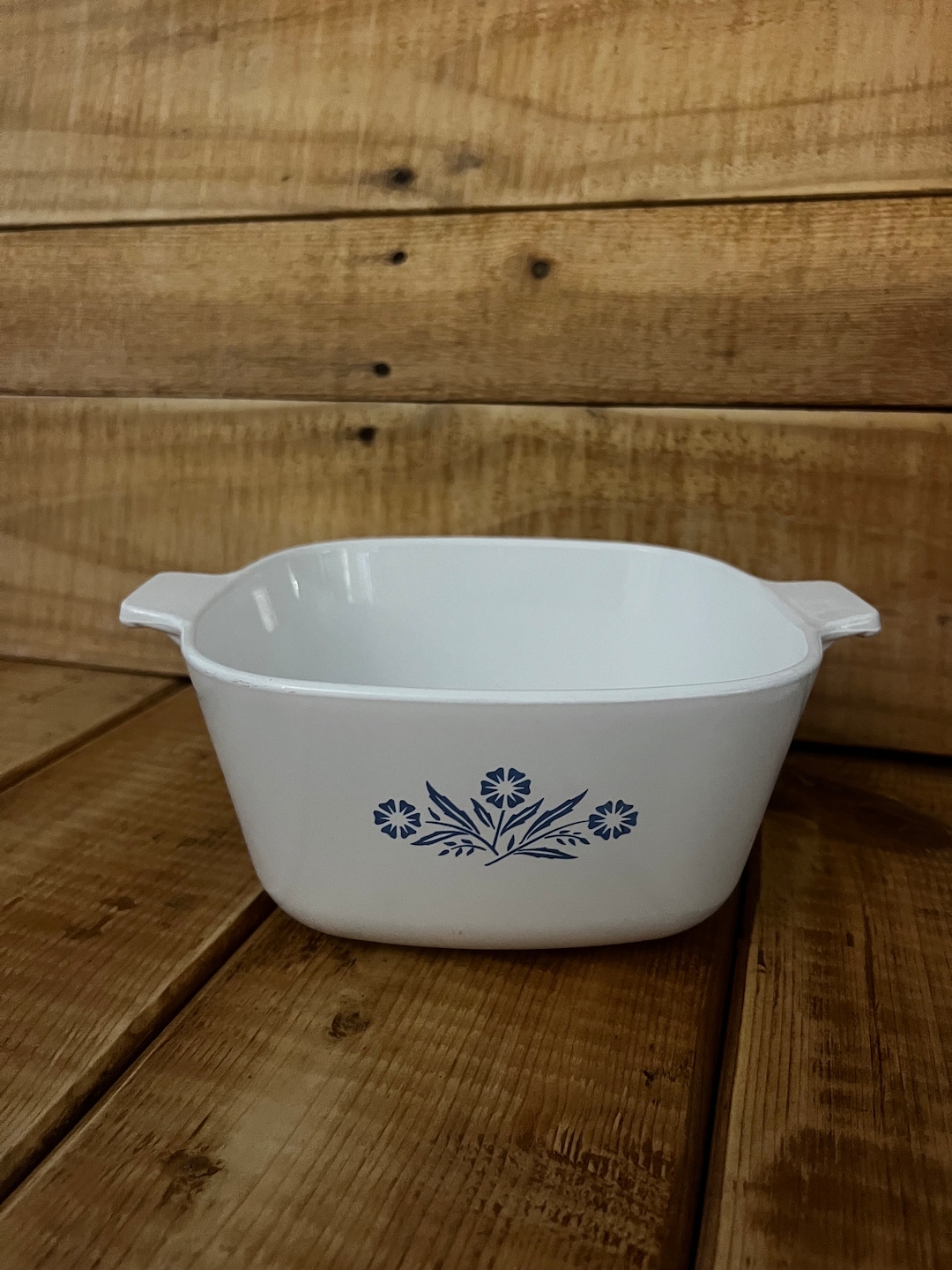 Corning Ware Blue Corn Flower Pattern 1 3/4 Quart P-1 3/4-B Casserole ...