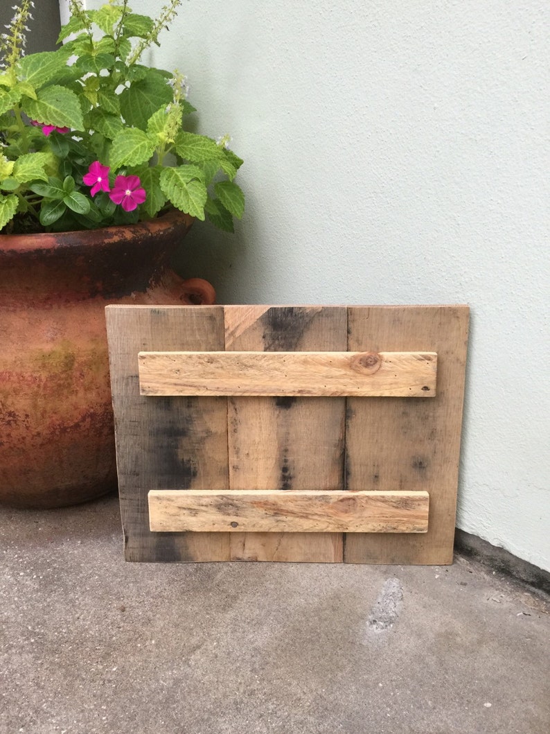 Weathered Pallet Sign 17 X 13 1/2 | Etsy