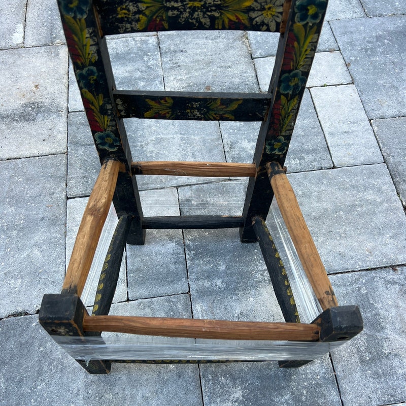 Mexico Painted Chair - Etsy