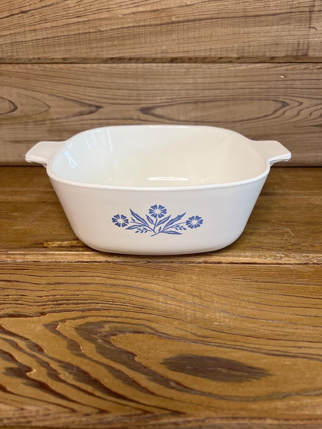 Corning Ware Blue Corn Flower Pattern 1 1/2 Quart P-1 1/2-B Casserole ...