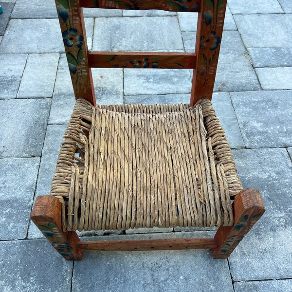 Mexico Painted Chair - Etsy