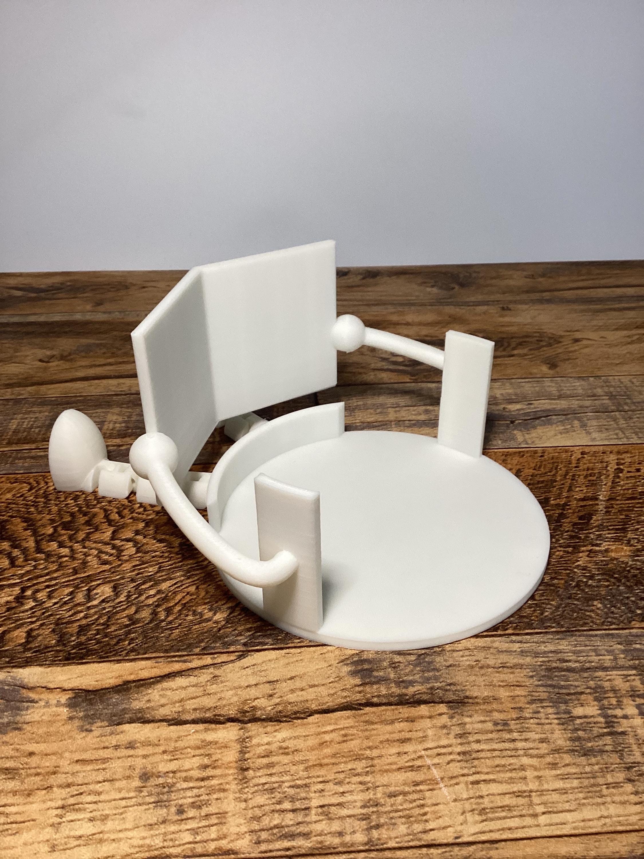 Articulated Reading Toilet Paper Holder Buddy - Bathroom - Funny - Gift ...