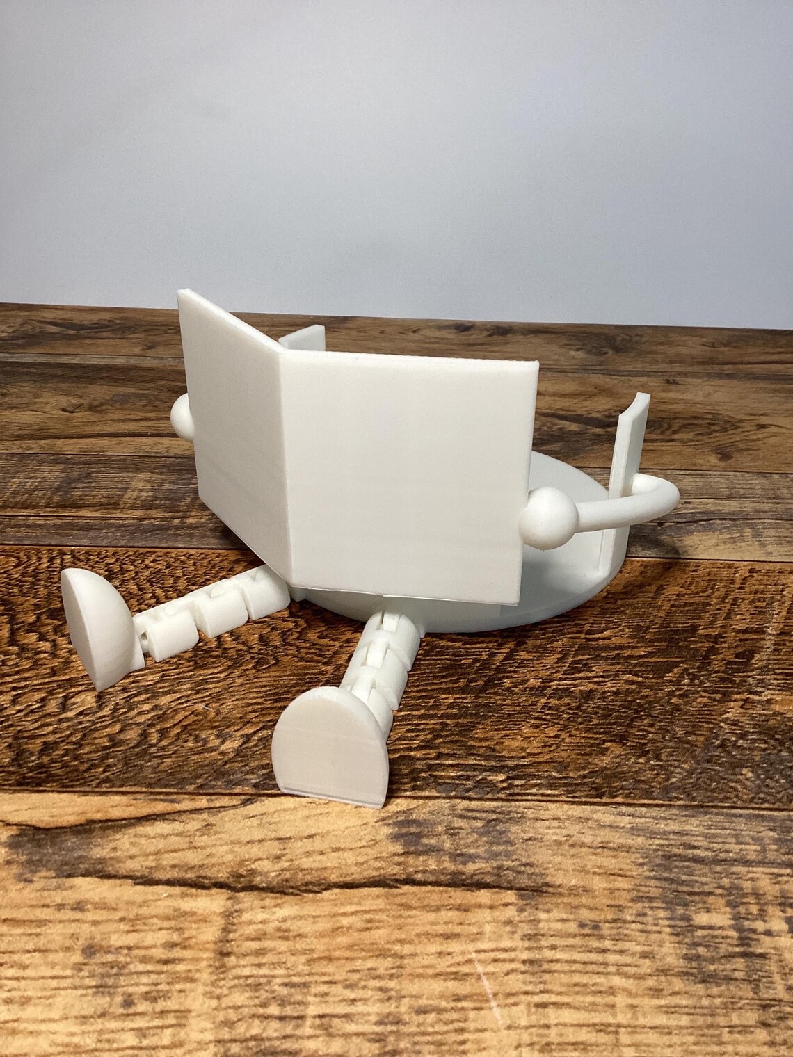 Articulated Reading Toilet Paper Holder Buddy - Bathroom - Funny - Gift ...