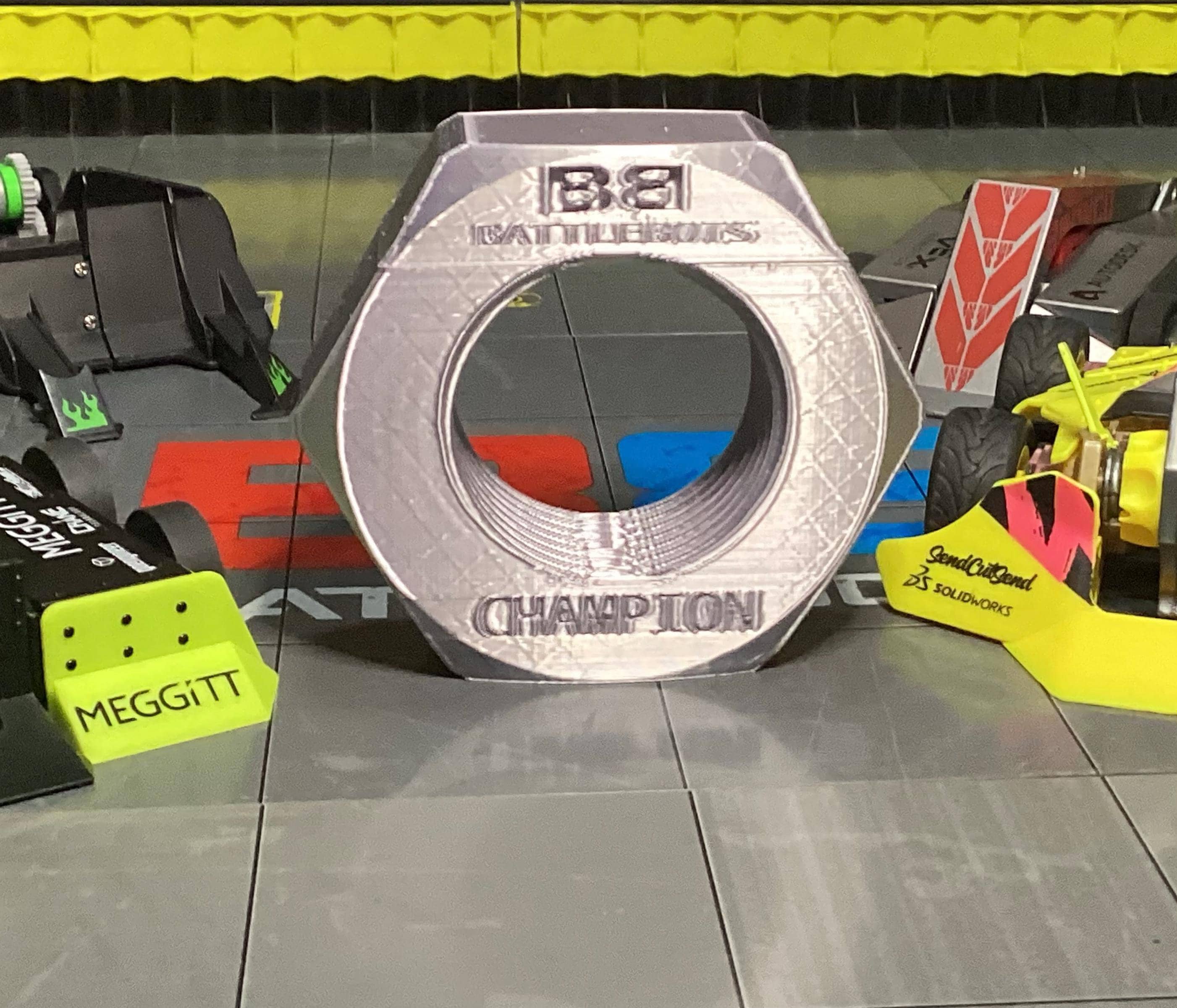 3D Printed Battlebots Giant Nut Perfect Gift for Combat Robot Fans - Etsy