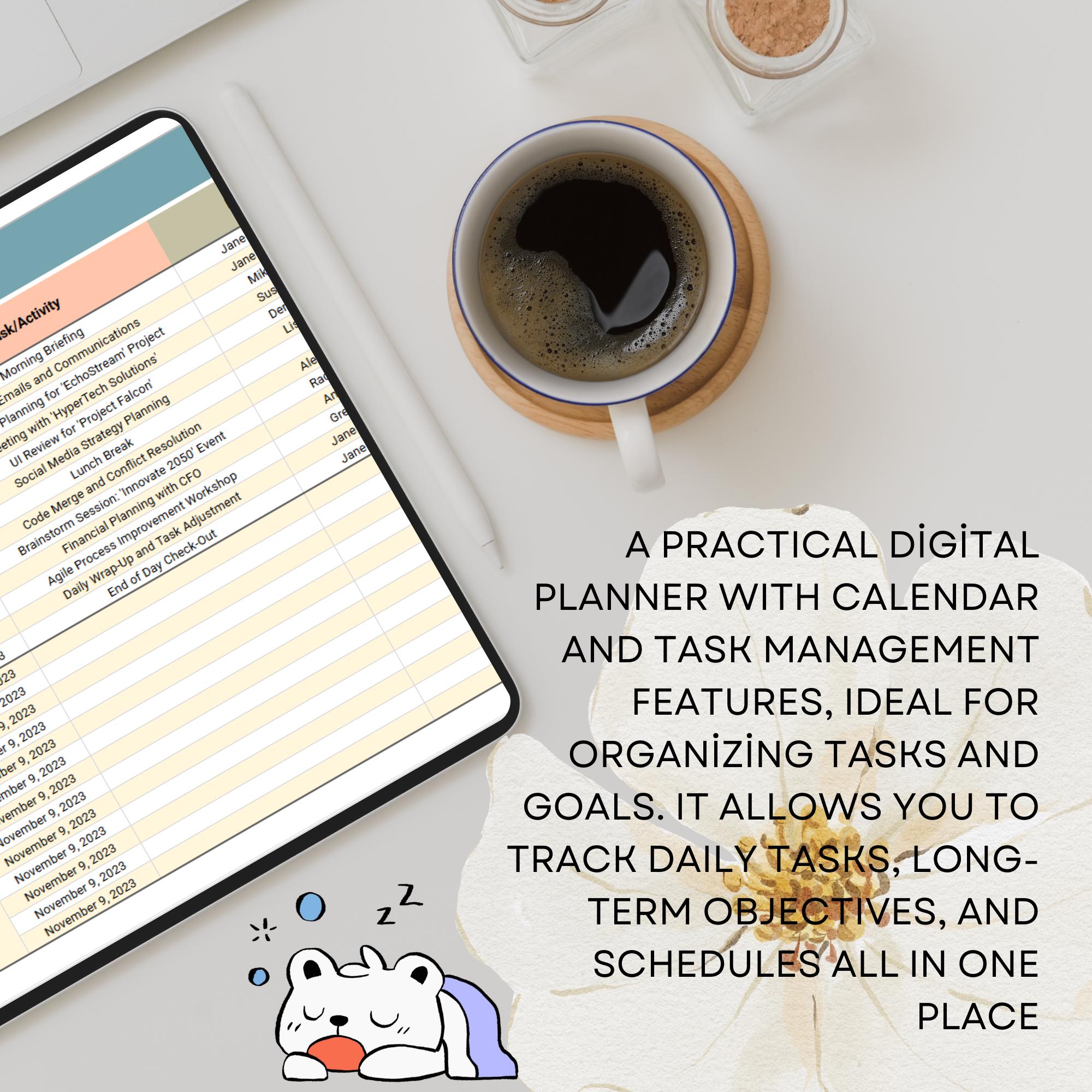 Daily Timeline Template | Plan Your Day Hour by Hour and Boost ...